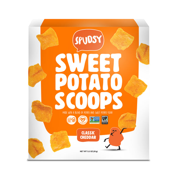 Classic Cheddar Sweet Potato Scoop- Spudsy